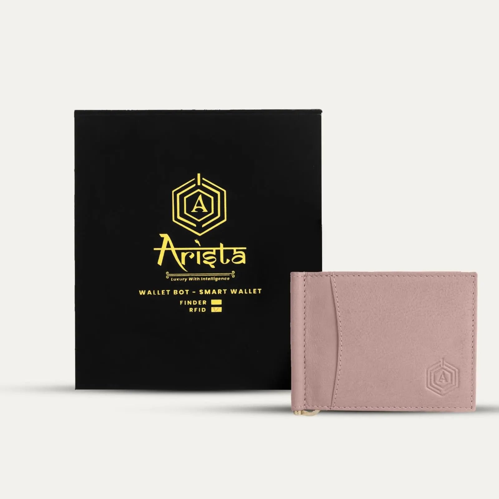 Clipper Wallet | Wallet With Cash Clip (Lilac) – Arista Vault